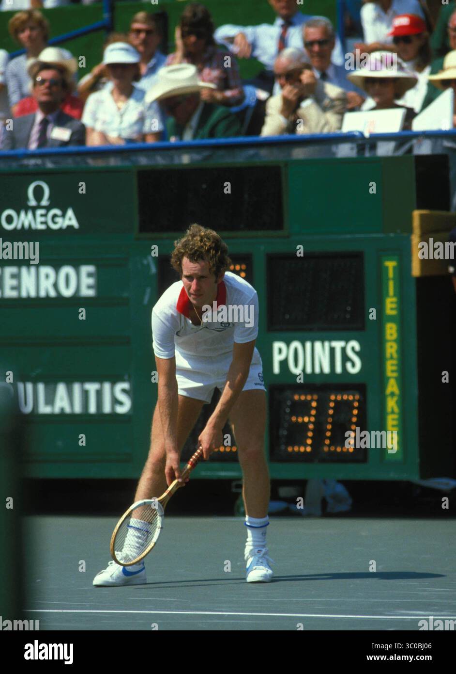 Tennis great JOHN MCENROE in 1981, location unknown. (Credit Image ...
