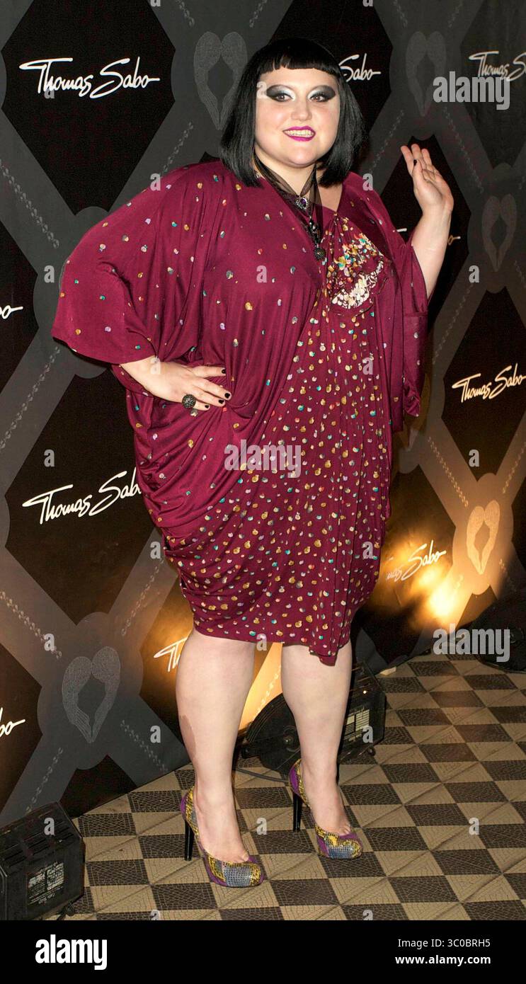Beth Ditto of The Gossip at the Thomas Sabo Collection Launch in London ...