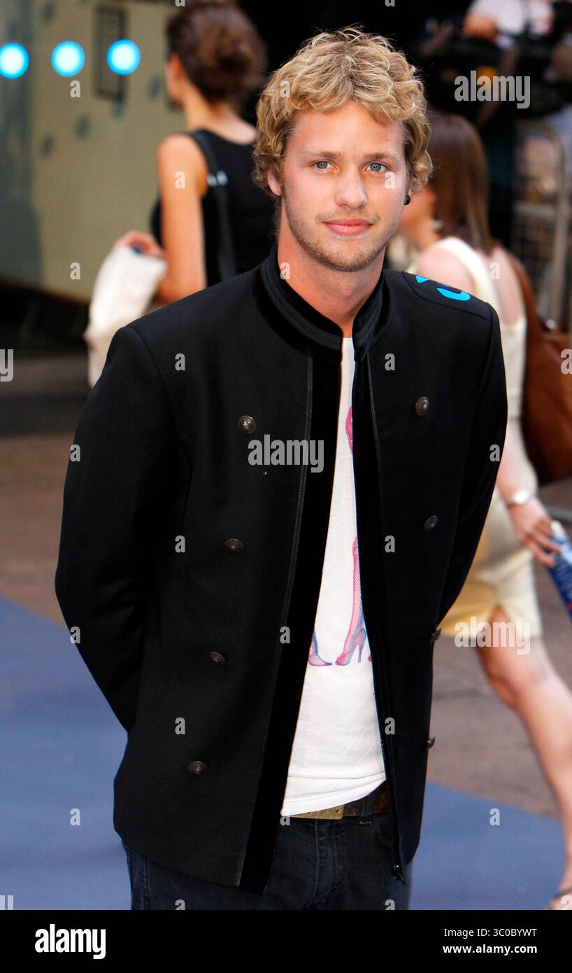 Sam Branson at the World premiere of "Inception" in London - 08 July ...