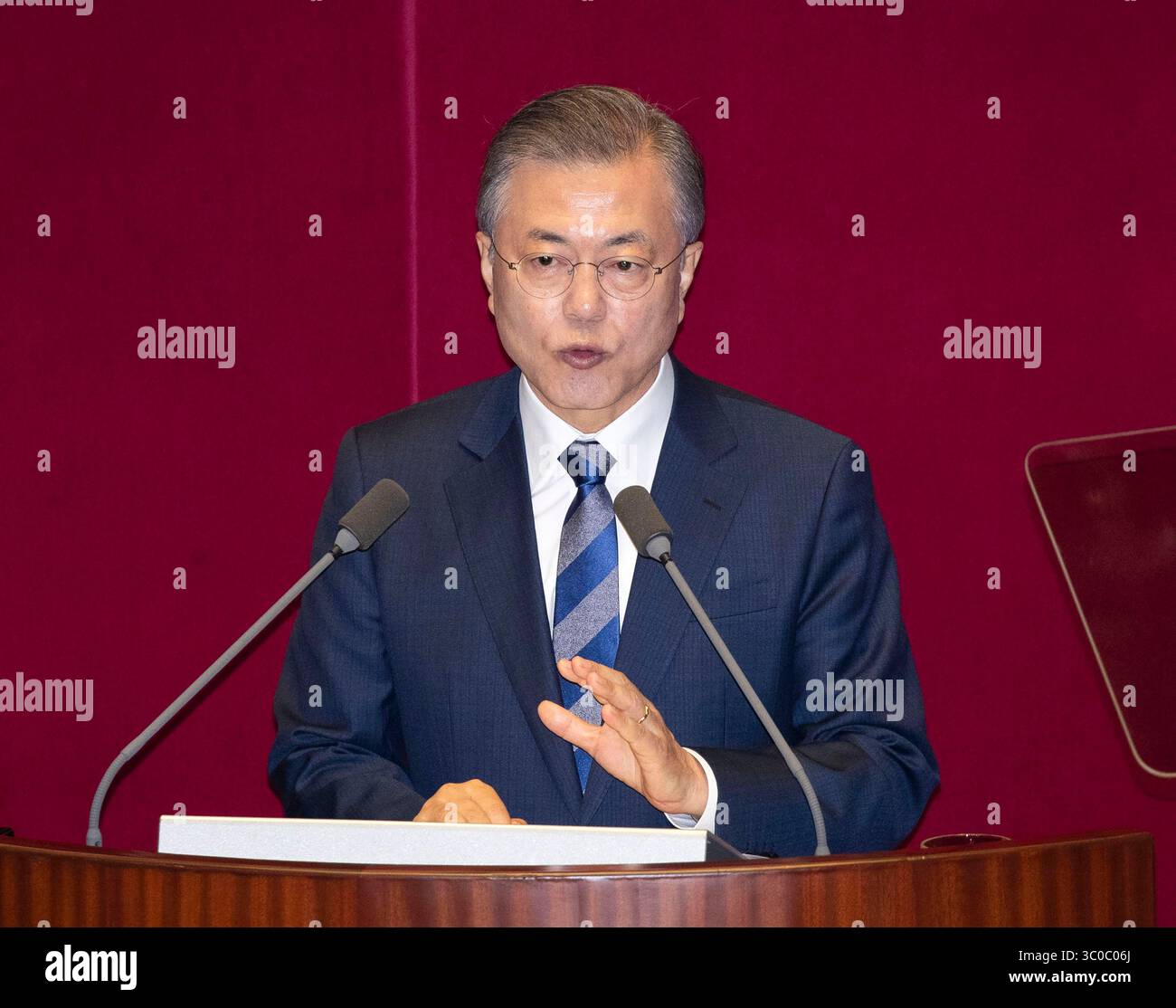 Nov 1, 2018 - Seoul, South Korea - South Korean President MOON JAE IN ...