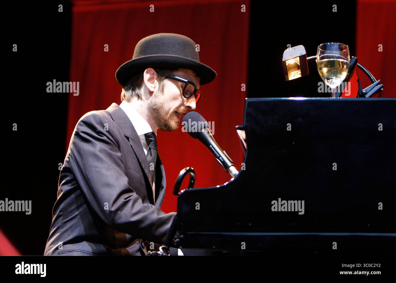 Neil Hannon of The Divine Comedy perform during Summer Series at ...