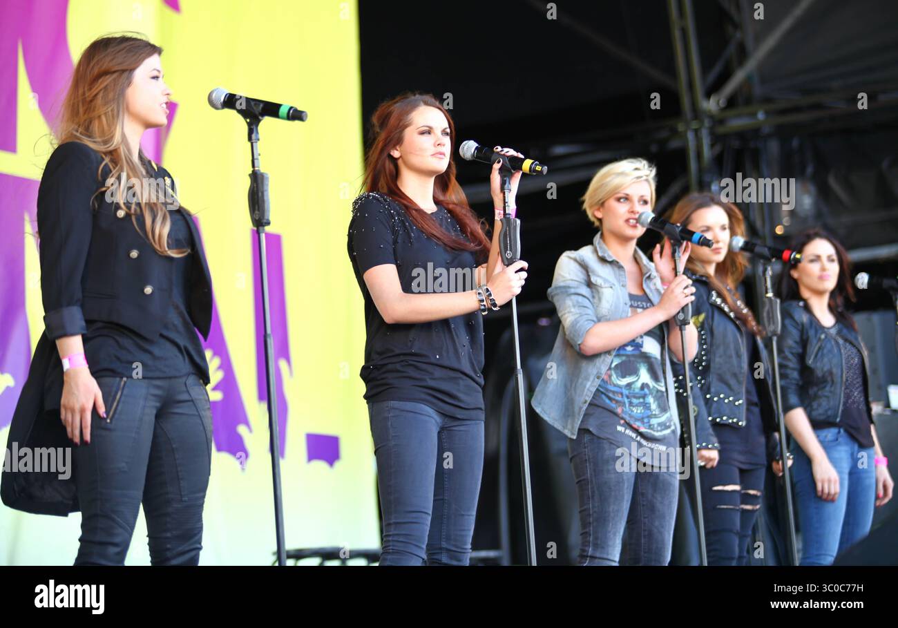 Wonderland at Midlands Music Festival in Tamworth - 18 July 2010 Stock ...