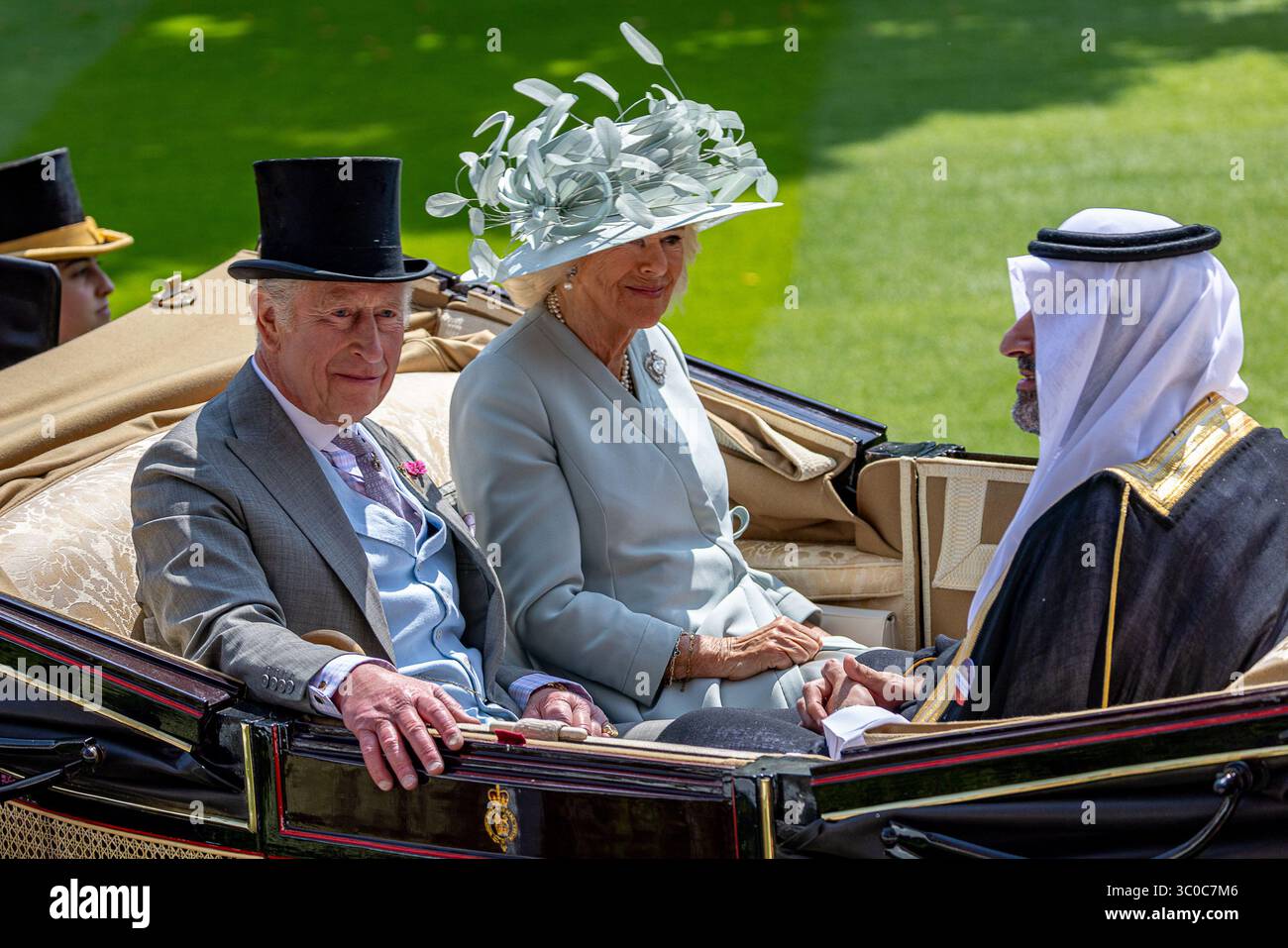 Members of the British Royal Family including King Charles III, Queen ...