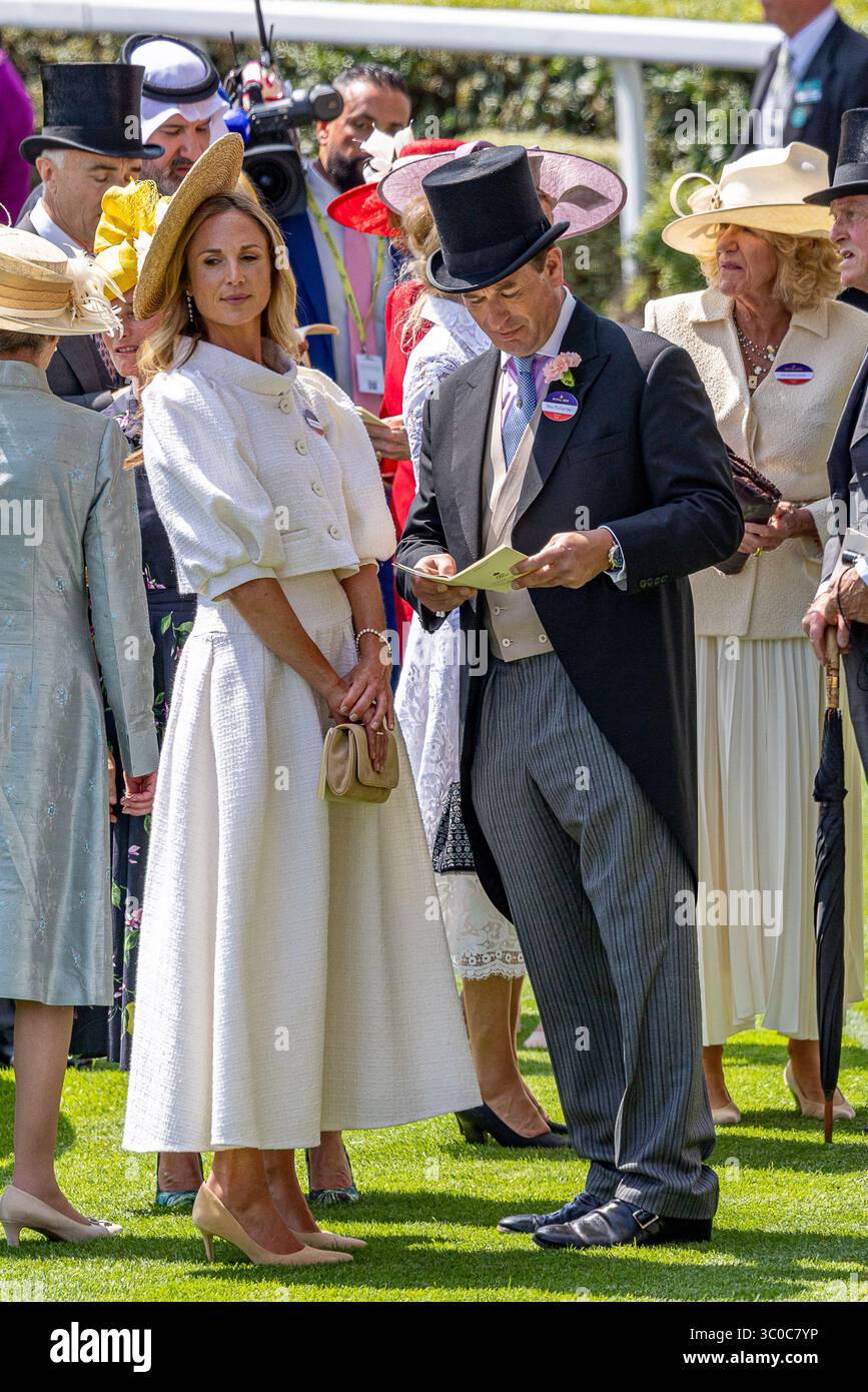Members of the British Royal Family including King Charles III, Queen ...