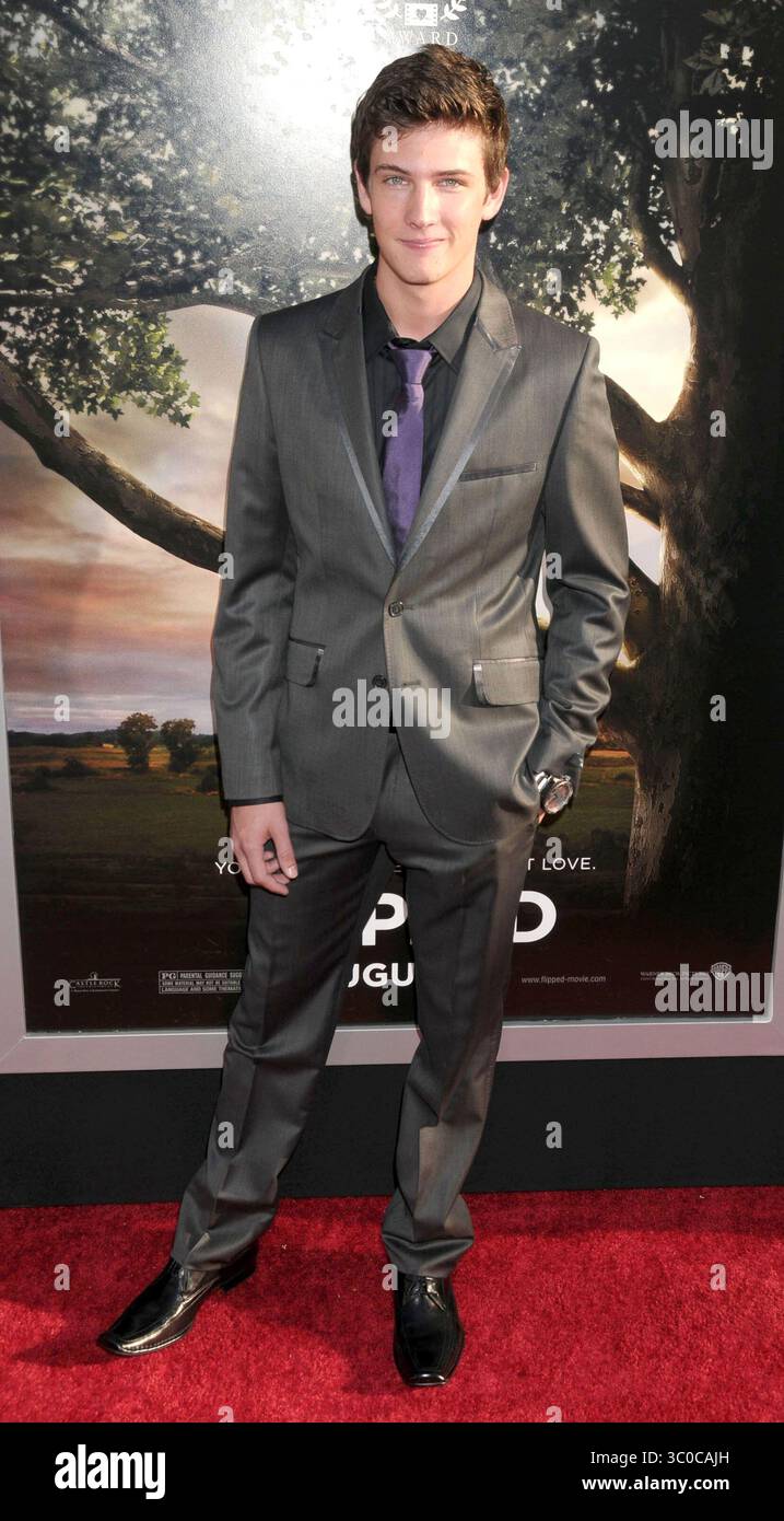 Michael Bolten at the premiere of "Flipped" held at the Cinerama Dome ...