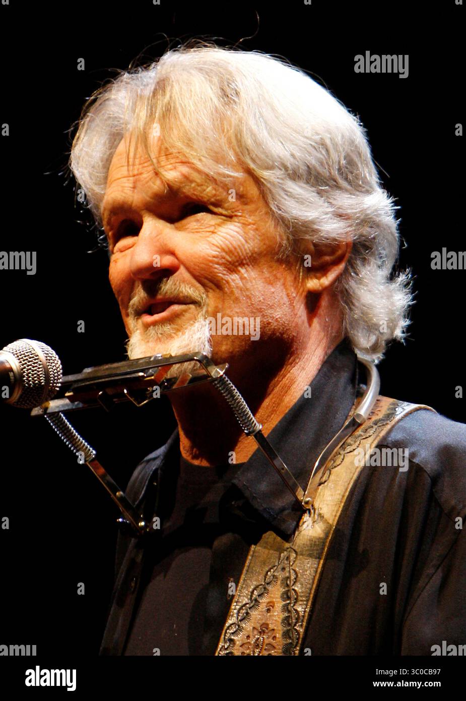 Kris Kristofferson live at Cadogan Hall in London - 28 July 2010 Stock ...