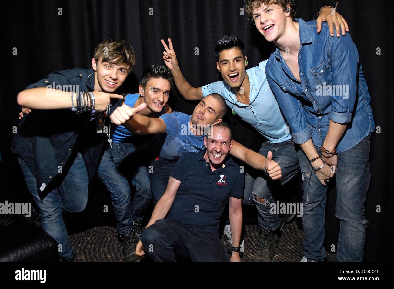 The Wanted and Jeremy Joseph backstage at G-A-Y in London- 31 July 2010 ...