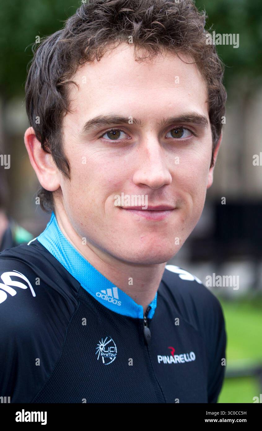 Geraint Thomas at the Sky Ride in Manchester City Centre - 01 August ...