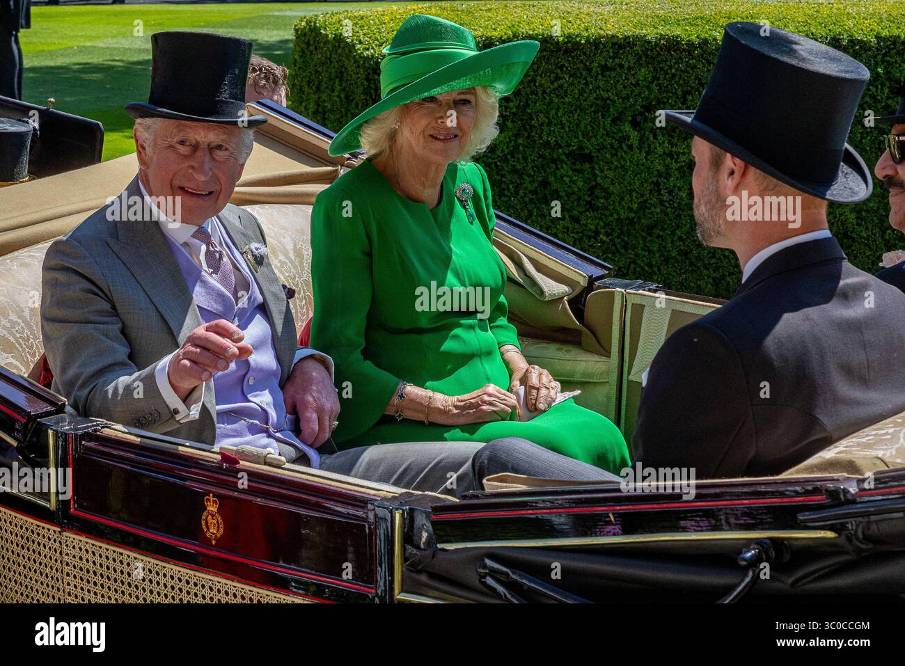 Members of the British Royal Family including King Charles III, Queen ...