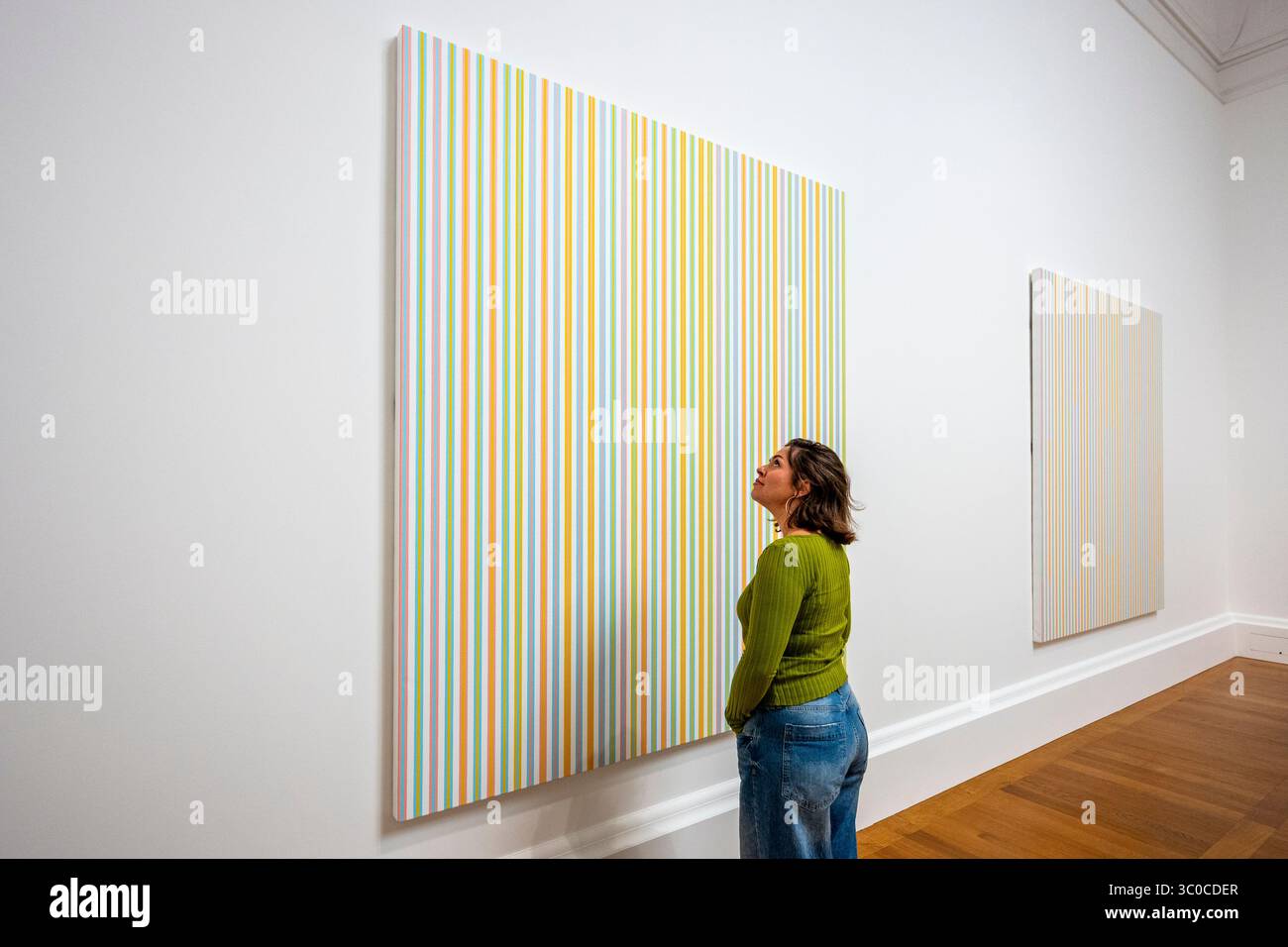 London, UK. 21 July 2025. A staff member with the newly acquired ...