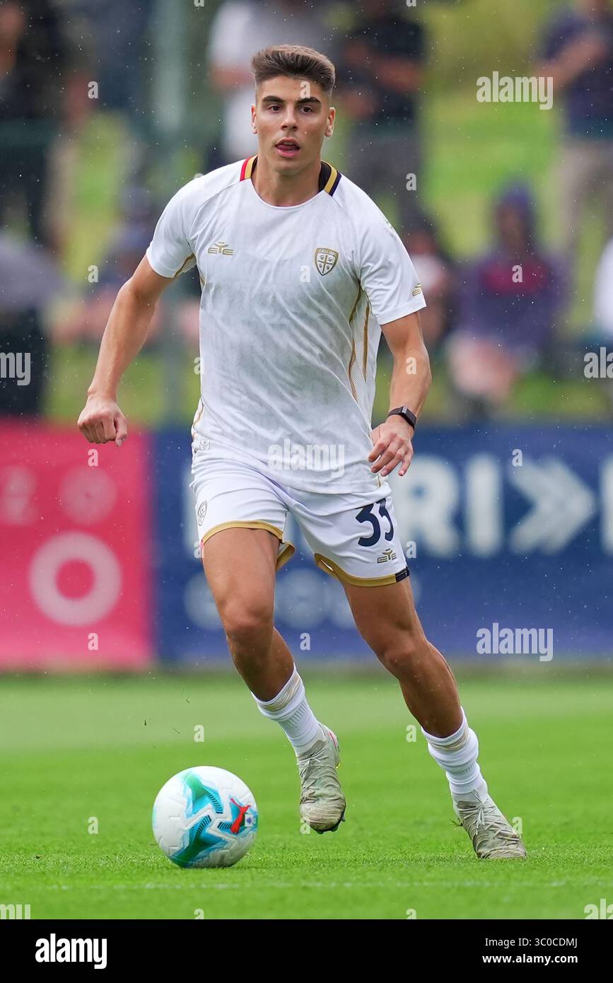 Cagliari's Adam Obert during the friendly match soccer match between ...