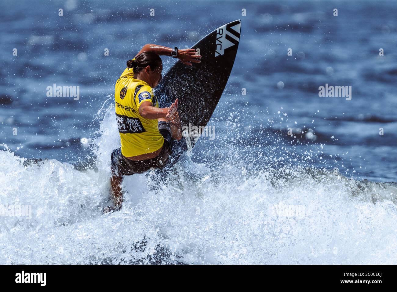 JULY 21, 2025 Ryota Matsushita competes in the Surfing Shortboard ...