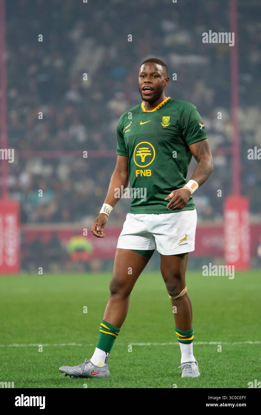 Aphelele Fassi during the 2025 Castle Lager Incoming Series match ...