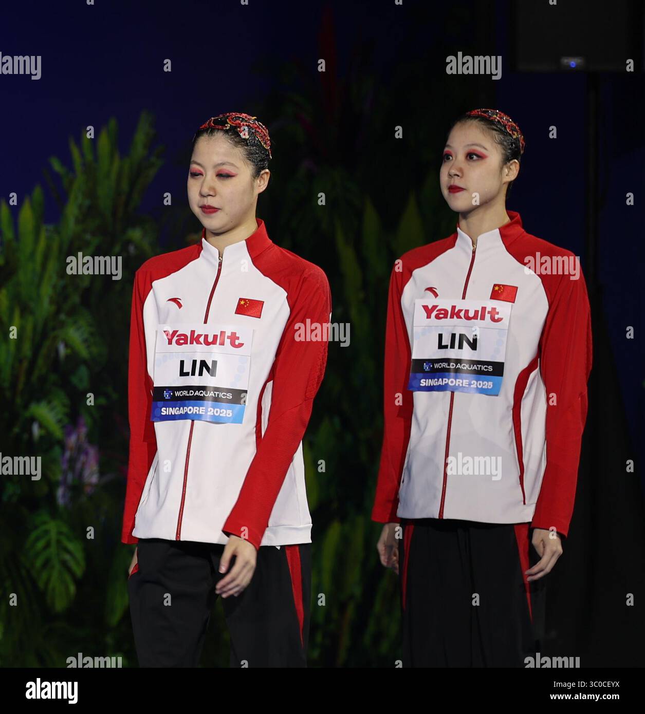Artistic Swimming Duet Free Final - Medalists Austria's Anna-Maria ...