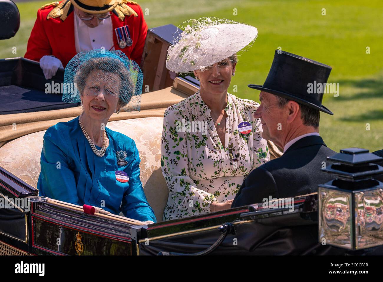 Members of the British Royal Family including King Charles III, Queen ...