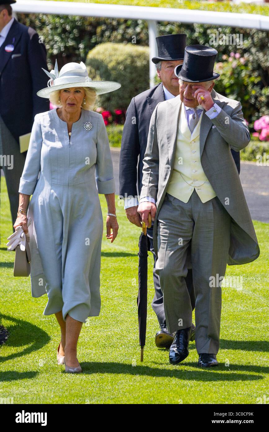 Members of the British Royal Family including King Charles III, Queen ...