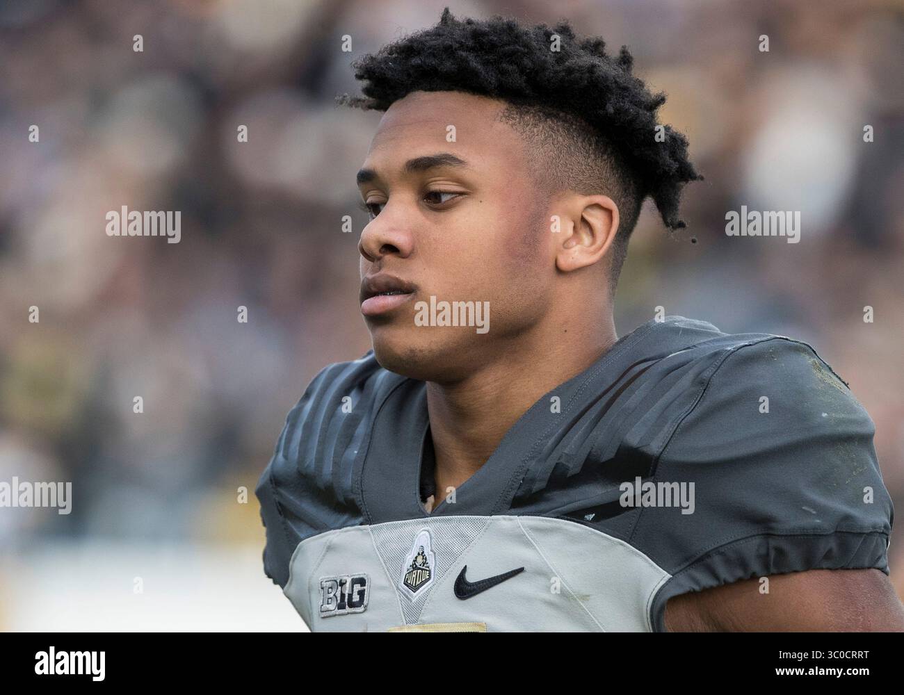 November 03, 2018: Purdue wide receiver Rondale Moore (4) during NCAA ...