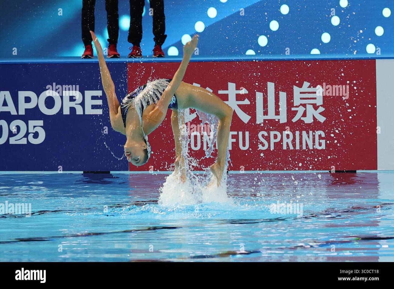 Artistic Swimming Duet Free Final - Medalists Austria's Anna-Maria ...