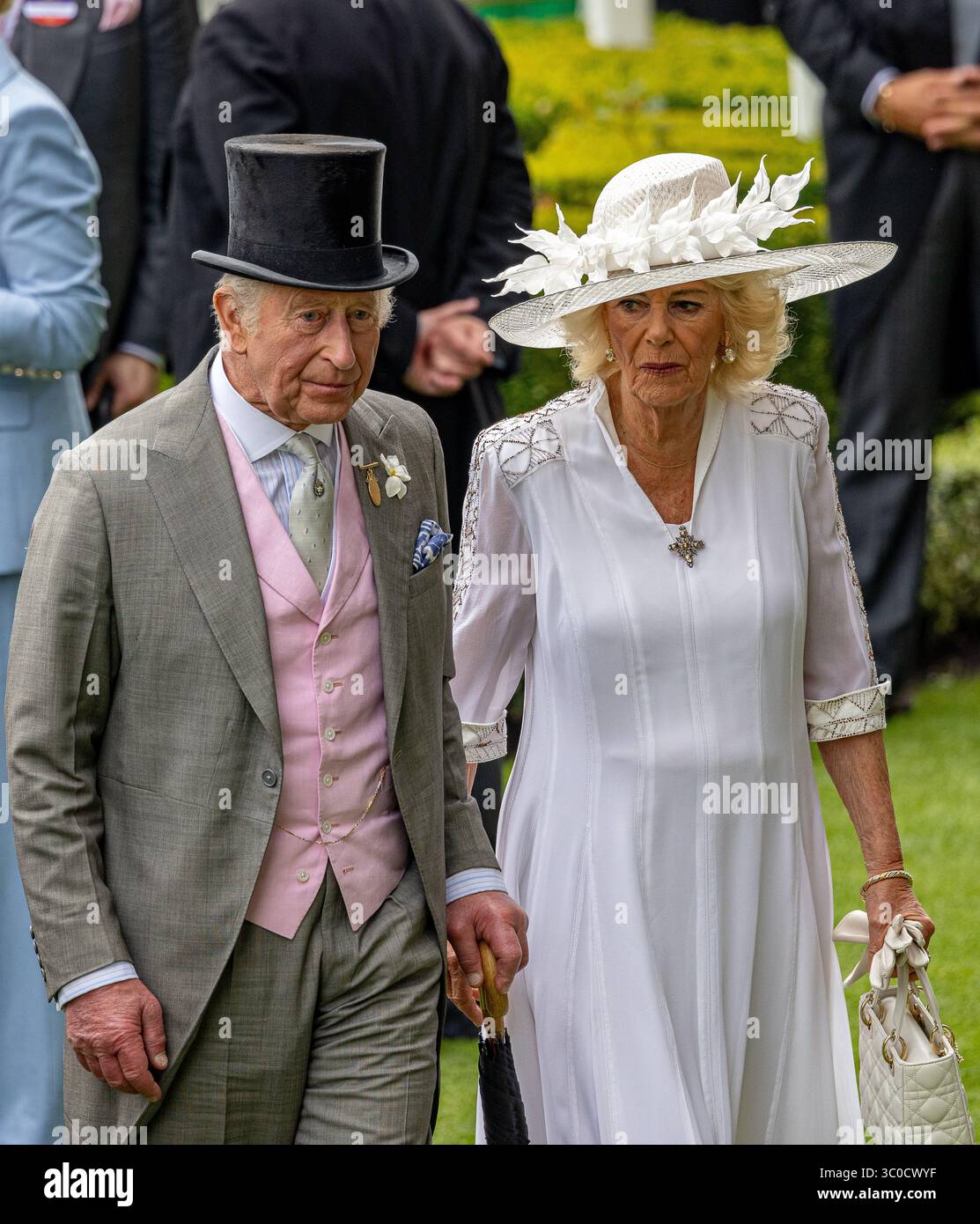 Members of the British Royal Family including King Charles III, Queen ...