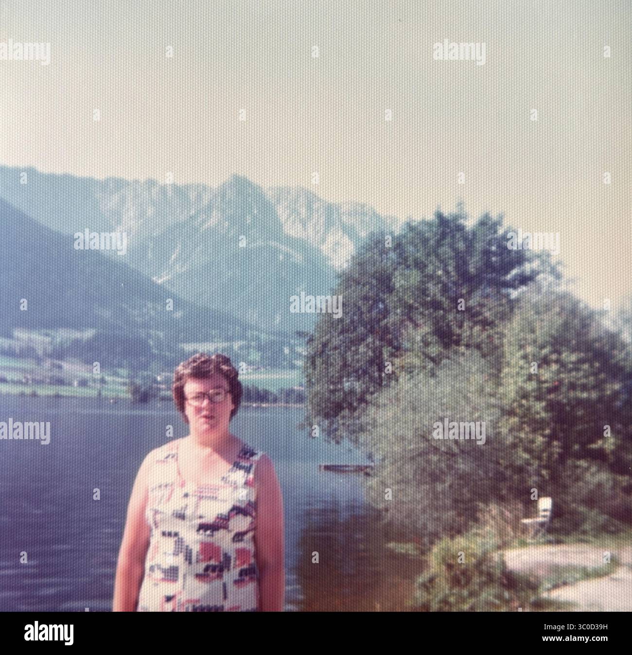 Vintage colour family and social interest photographs showing everyday ...