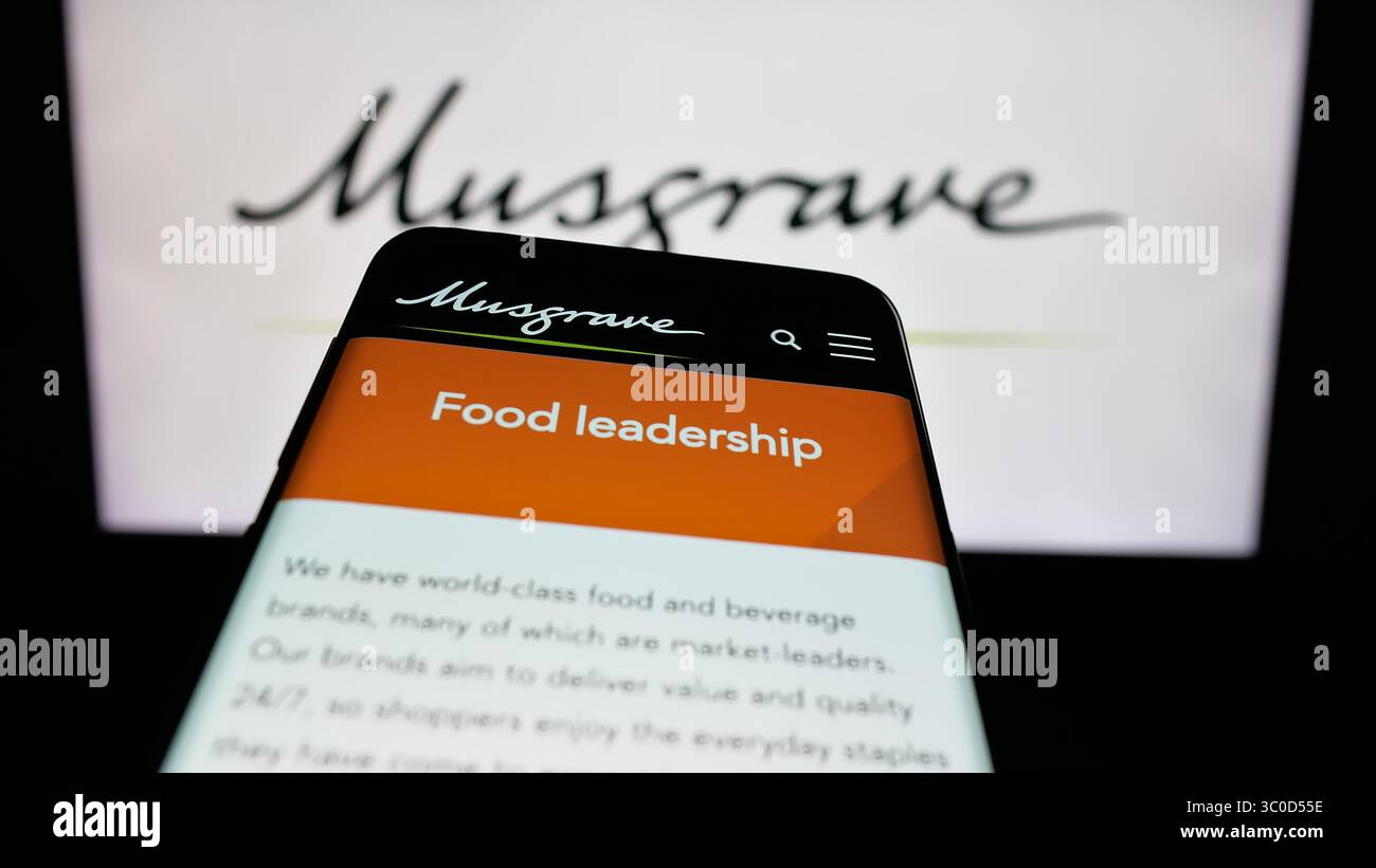 Musgrave logo hi-res stock photography and images - Alamy