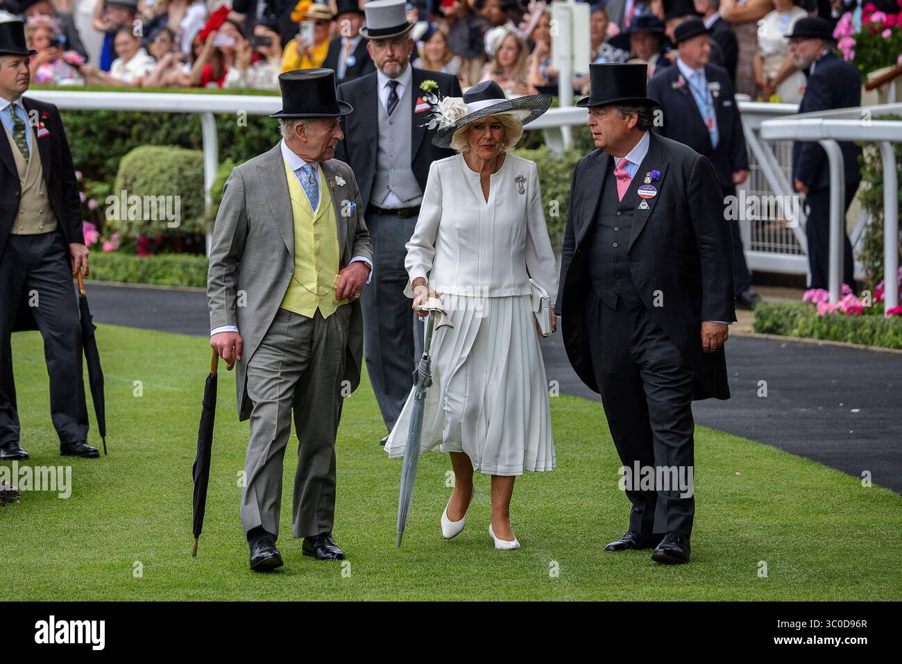 Members of the British Royal Family including King Charles III, Queen ...
