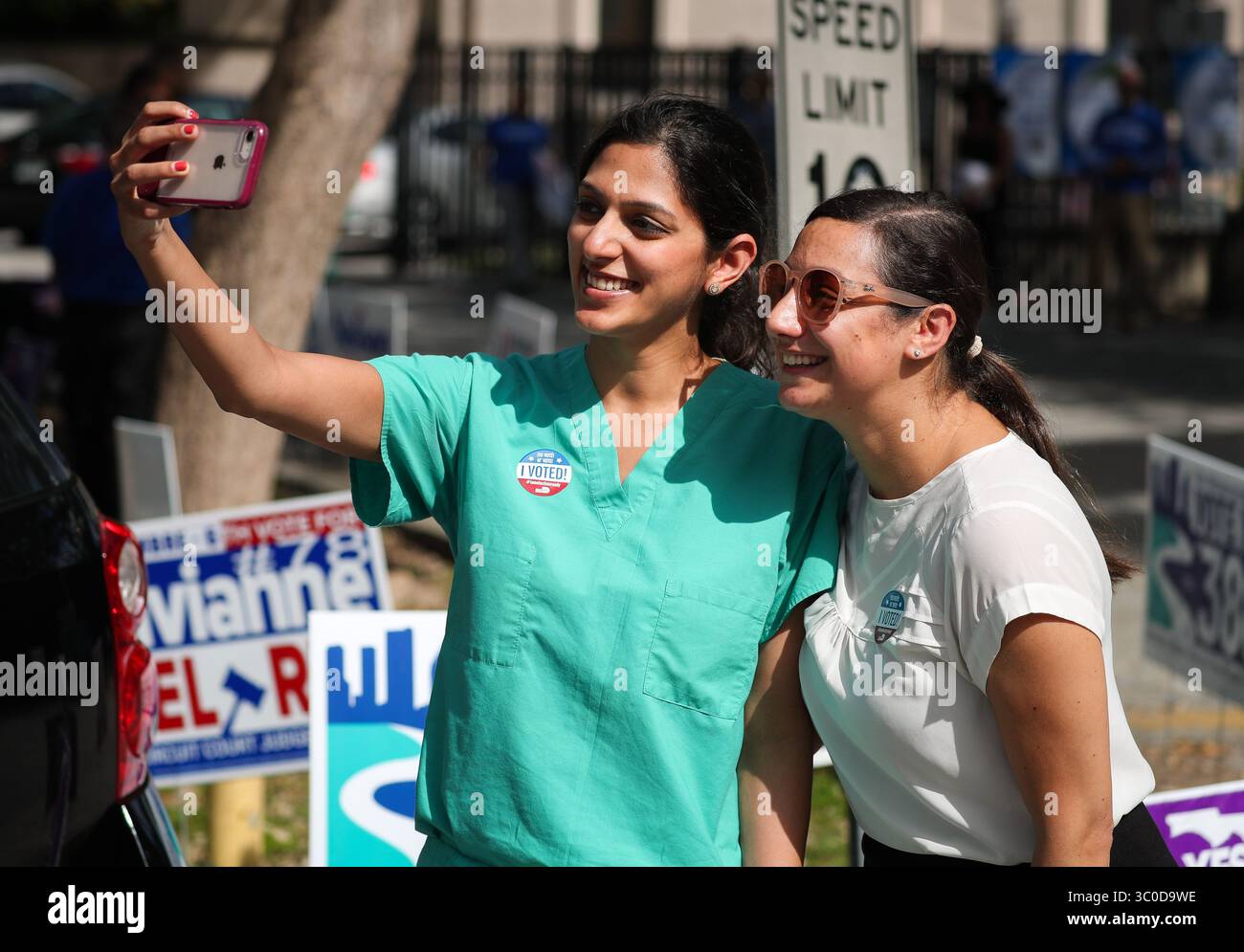 November 6, 2018 - Miami, Florida, U.S - KINJAL PARIKH and COURTNEY ...