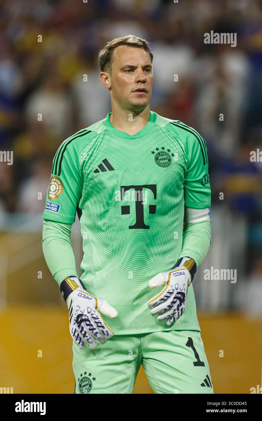 Miami, Florida - June 20: Goalkeeper Manuel Neuer of Bayern Munchen ...