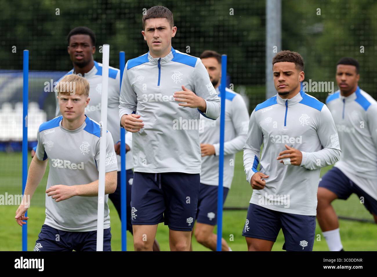 Rangers Bailey Rice during training at the Rangers Training Centre ...
