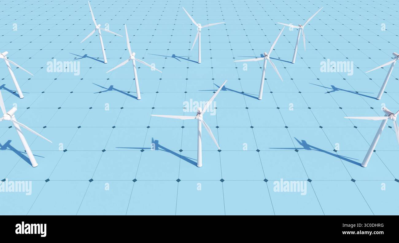 Wind turbine, technology, map, model. Wind turbine, technology, map ...