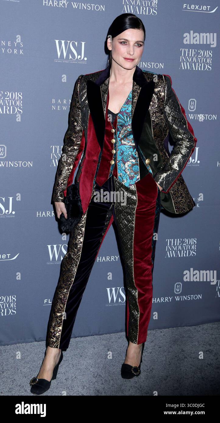 November 7, 2018 - New York City, New York, U.S. - Shoe designer ...