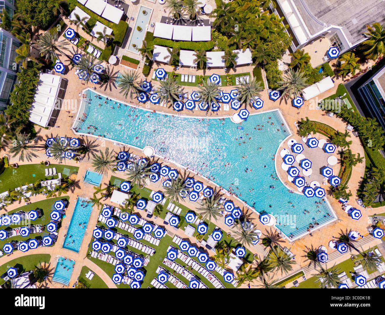 Miami Beach, FL, USA - July 19, 2025: Miami Beach Fontainebleau Hotel ...