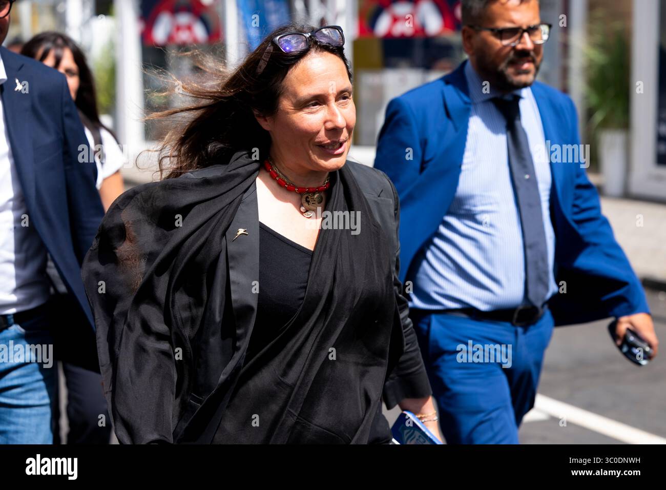 Alessandra Locatelli, Italian Minister of Disabilities, attends the ...