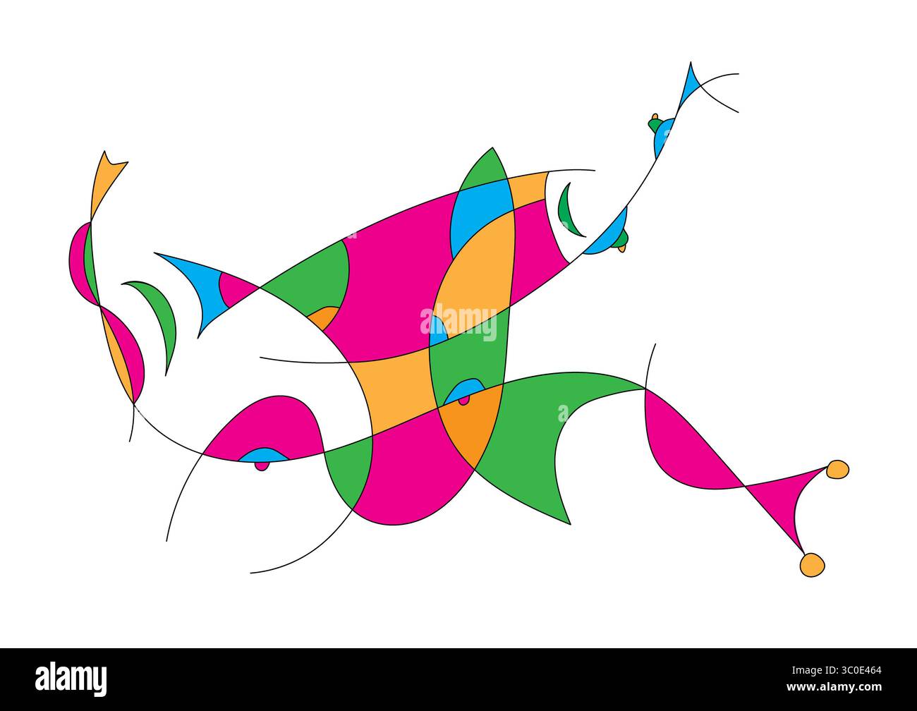 Creative abstract art Cut Out Stock Images & Pictures - Alamy