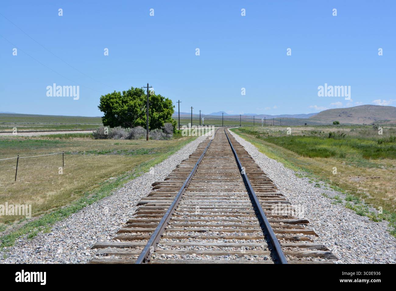 Golden Spike National Historic Park, Promontory Point, Utah, USA, June ...