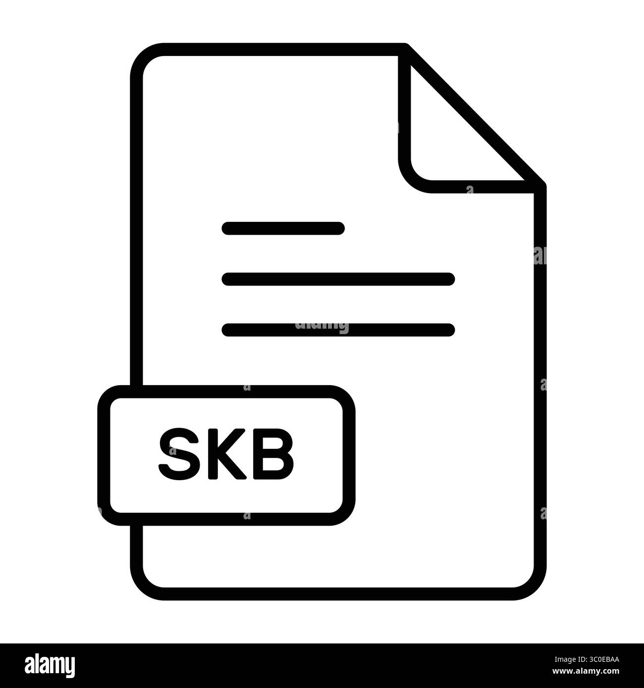 An amazing vector icon of FS file, editable design Stock Vector Image ...