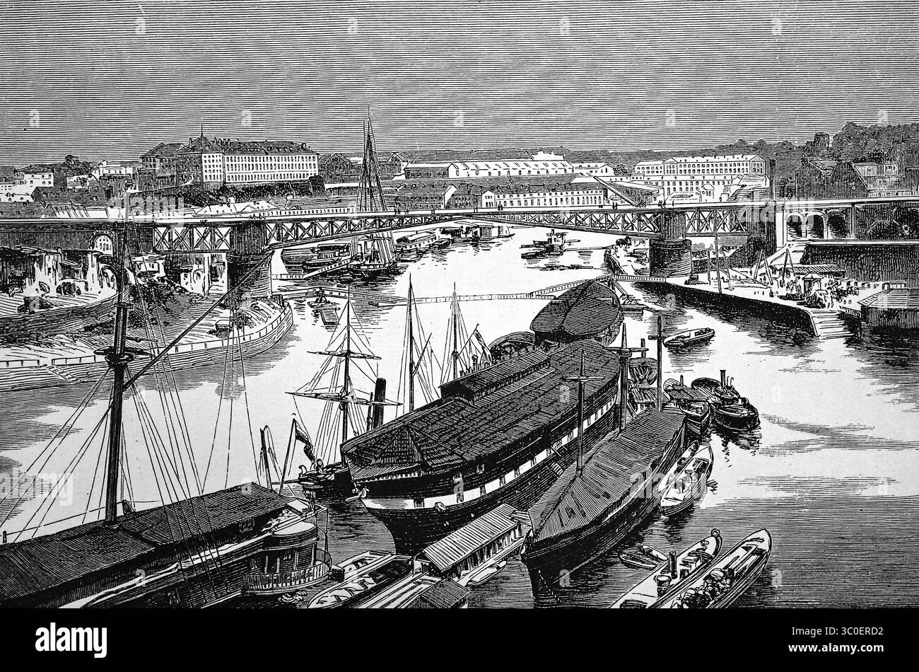 River town atlantic Black and White Stock Photos & Images - Alamy