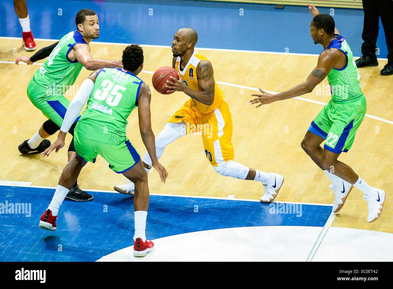 November 13, 2018 - Gdynia, Poland - JAMES FLORENCE from Arka Gdynia in ...