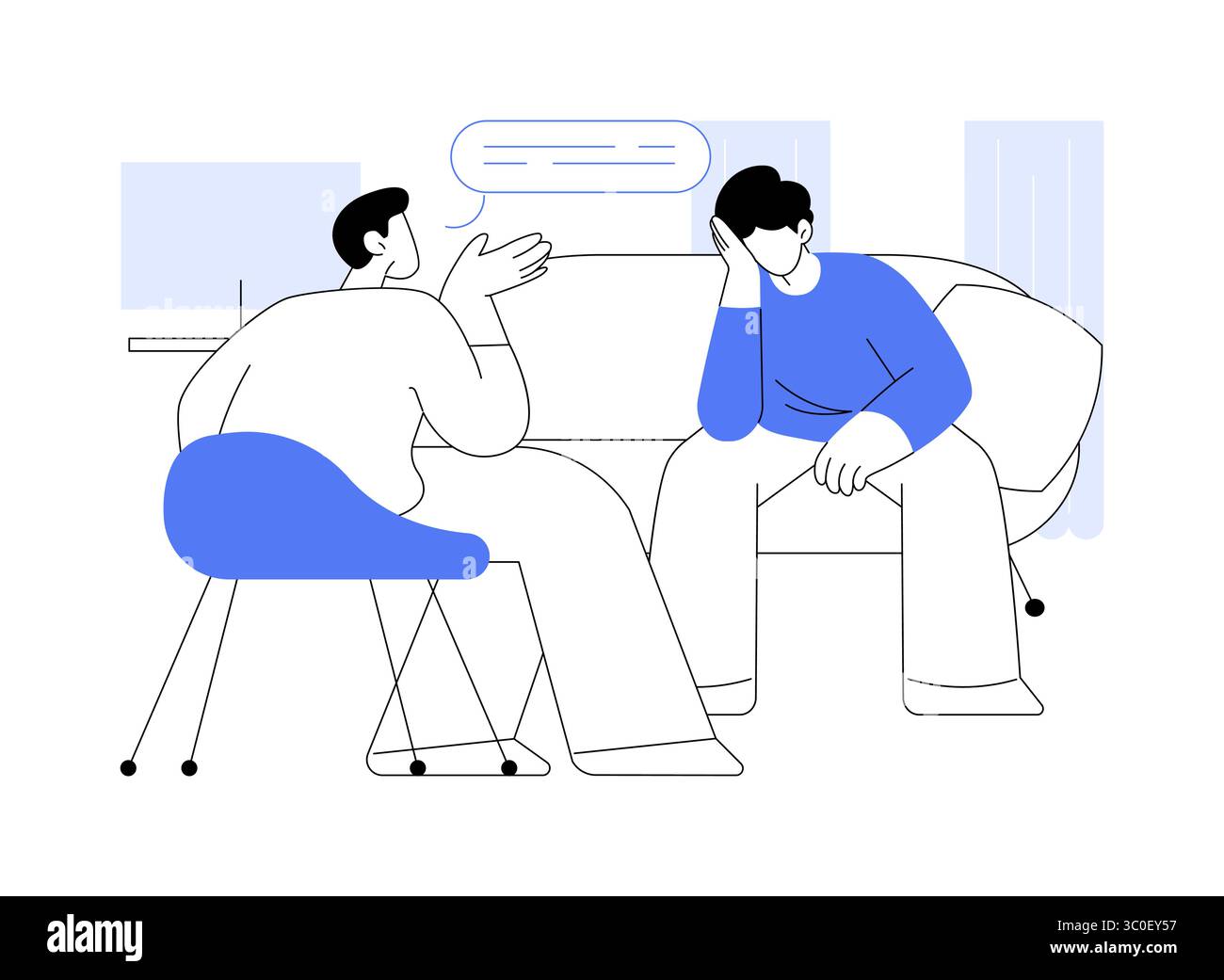 First session isolated cartoon vector illustrations Stock Vector Image ...