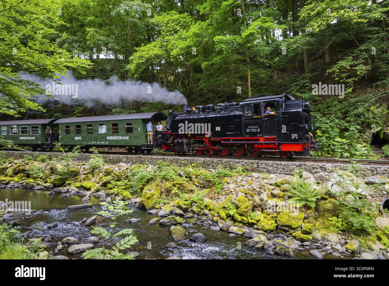 The Freital-Hainsberg-Kurort Kipsdorf narrow-gauge railway, also known ...
