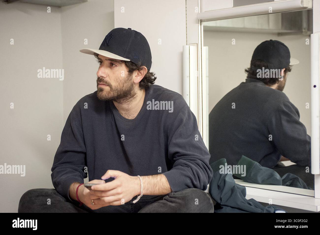 The musician Tommaso Paradiso from the Thegiornalisti before being ...