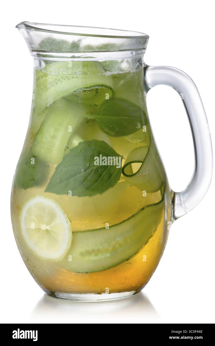 Citrus iced lemonade in Cut Out Stock Images & Pictures - Alamy