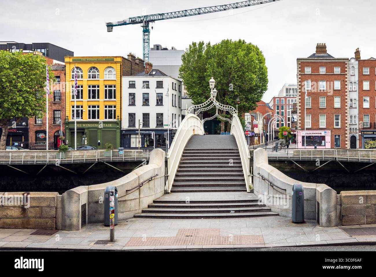 The Ha'penny Bridge is one of Dublin's most famous bridges and an ...