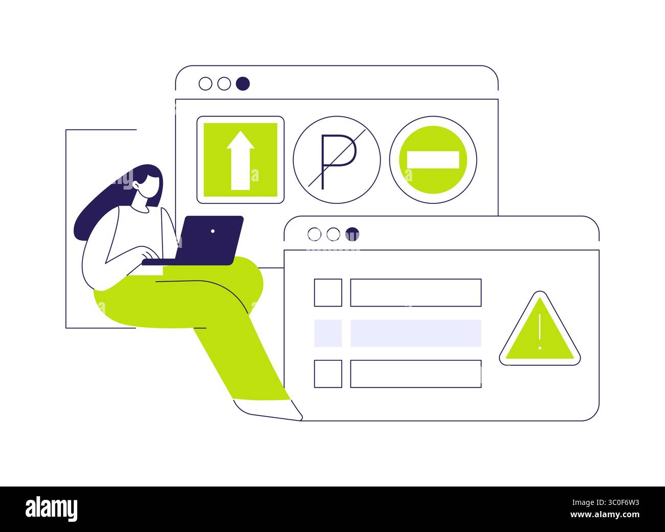 Theory test abstract concept vector illustration Stock Vector Image ...