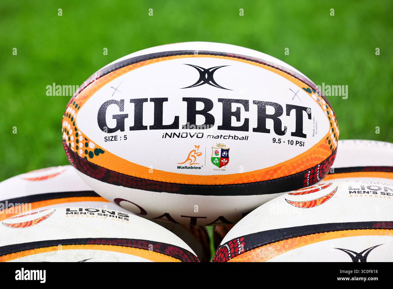 Brisbane,Australia,19,July,2025 Match ball Australia Wallabies v The ...