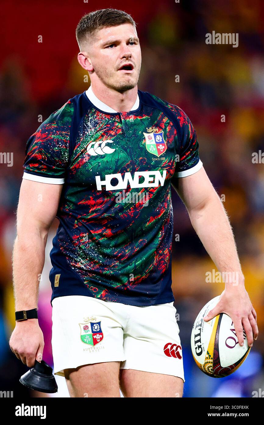 Brisbane,Australia,19,July,2025 Owen Farrell Australia Wallabies v The ...