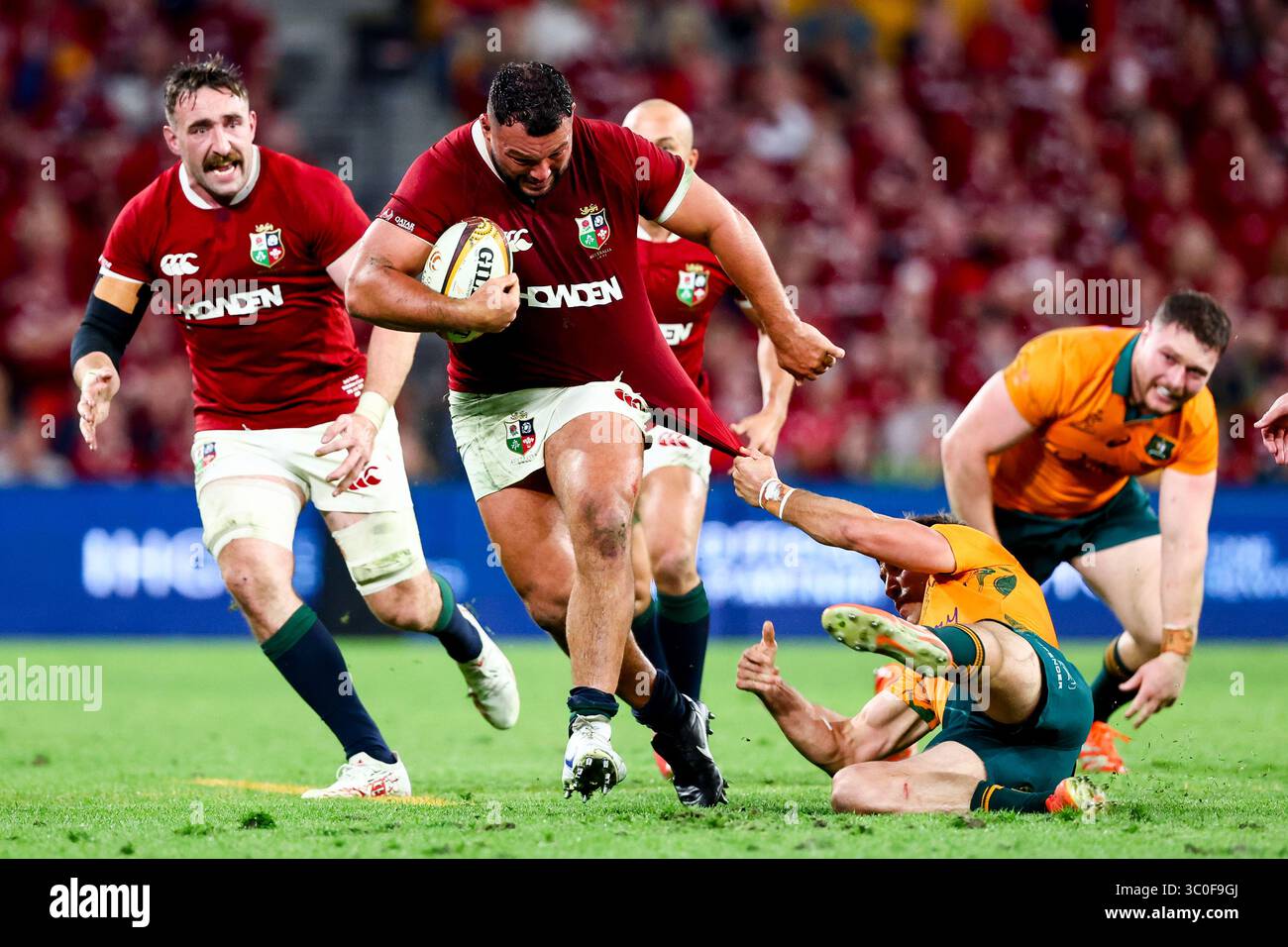 Brisbane,Australia,19,July,2025 Ellis Genge of the British & Irish ...