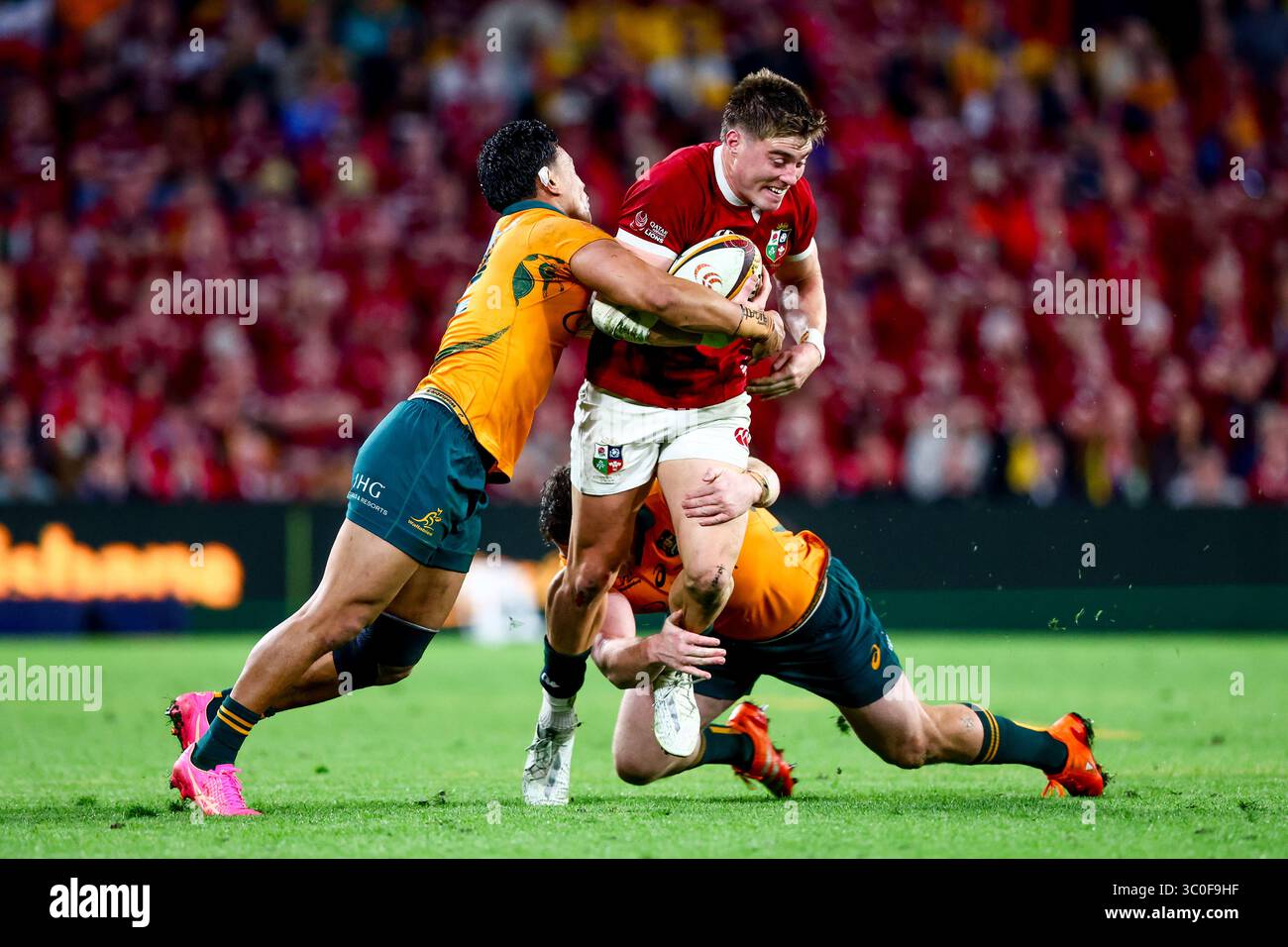 Brisbane,Australia,19,July,2025 Tommy Freeman of the British & Irish ...