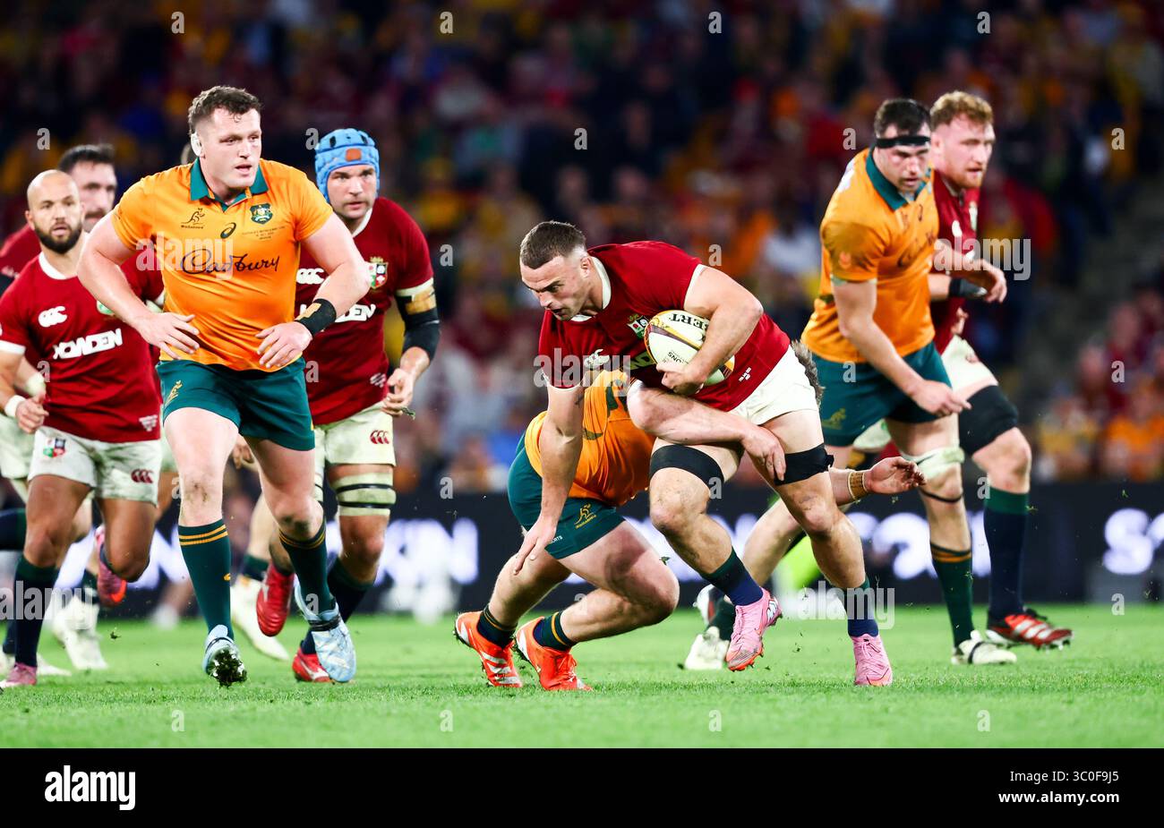 Brisbane,Australia,19,July,2025 Ben Earl of the British & Irish Lions ...