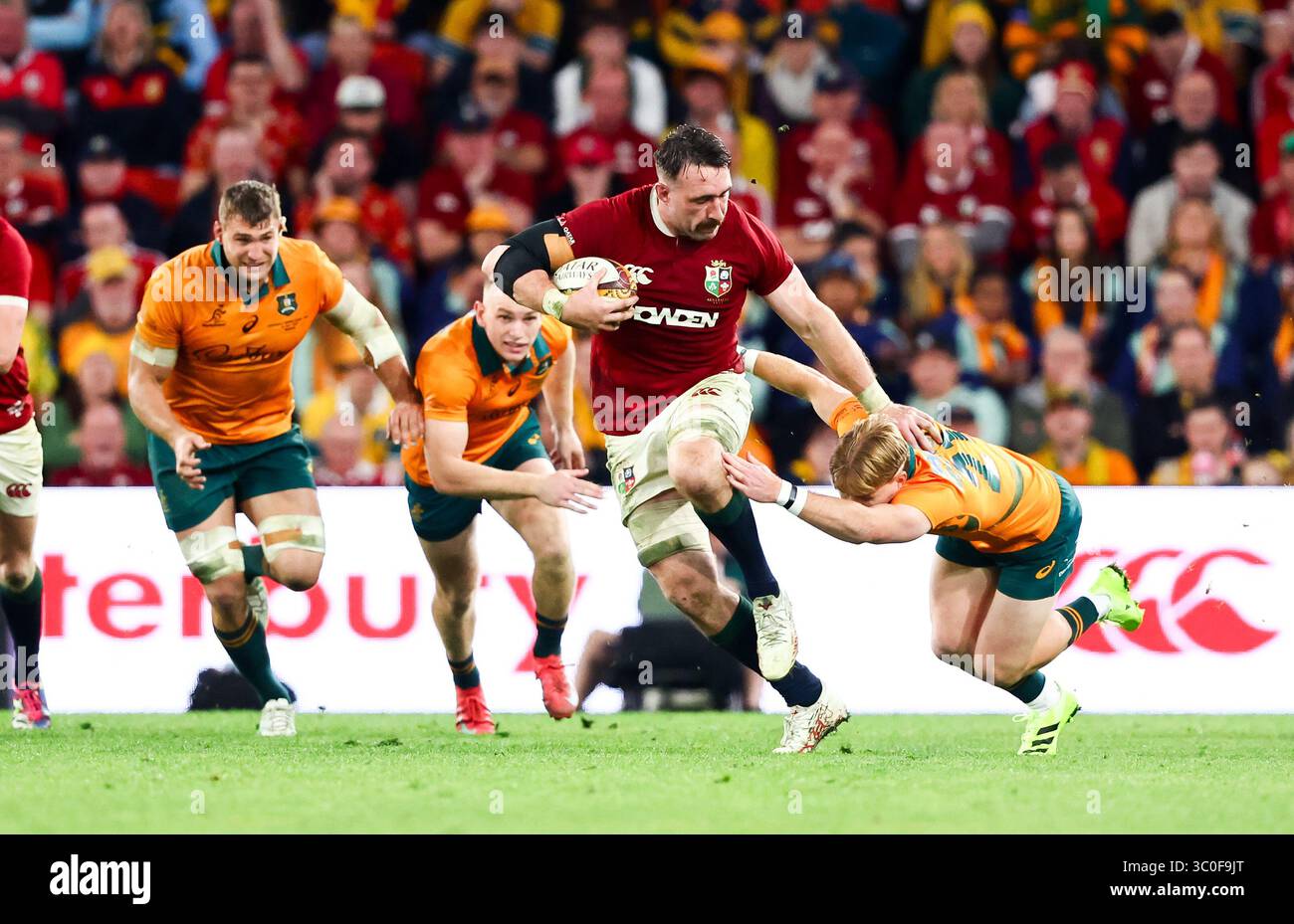 Brisbane,Australia,19,July,2025 Jack Conan of the British & Irish Lions ...